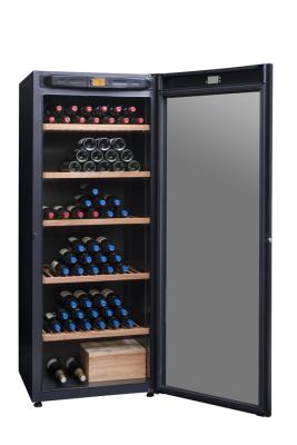China Lockable Whiskey Display Cabinet , Table Top Bar Storage Cabinet Climadiff DVP305G for sale