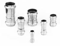 China Custom SS304L SS316L PN25 Press Fit Socket DN10-DN50 Water Pipe Fitting for sale