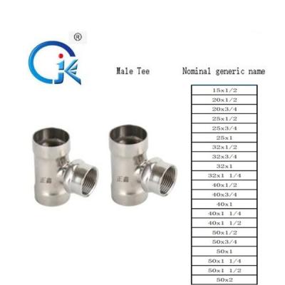 Cina DVGW/WRAS m. Profile Press Fittings 1.6MPa che coppia il montaggio di acciaio inossidabile in vendita