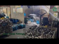 DN20 Plumbing Inox Press Fittings Elbow 90 Degree Stainless Steel Forged