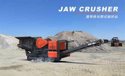 China Maalmachine van de kruippakje de Mobiele die Kaak voor Steenerts het Verpletteren wordt gebruikt Te koop