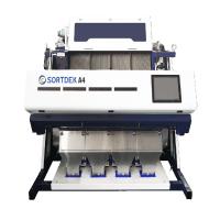 China Electronic Rice Color Sorting Machine 4 Chute Intelligent Operate System for sale