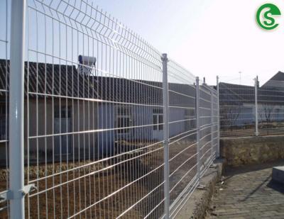 China Galvanized and PVC Coated Welded Wire Mesh Fence Nylofor 3D Security Fence for sale