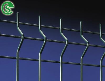 China 6ft/7ft 50*200mm Powder coated 3D welded wire mesh fence for garden for sale
