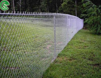 China Chain link fence complete system chain wire security fencing factory for sale
