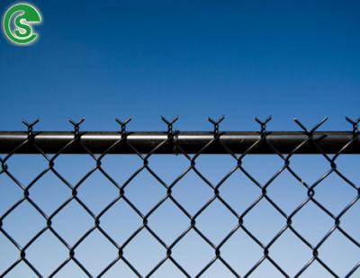 China 6ft 50 x 50mm mesh fence complete system pvc coated chain link wire mesh Australia for sale