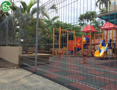 China PVC Coated Galvanized BRC Welded Wire Mesh Fence Children Playground Fencing for sale