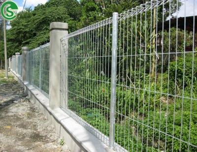 China Security 6ft decorative welded wire mesh brc type home fence barrier for sale