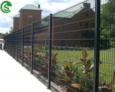 China Security durable double welded wire mesh 868 indurstrial metal fencing for sale