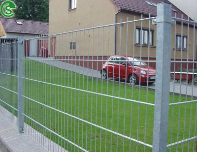 China logn used life hot dipped galvanized pedestrian walk twin bar mesh panel fencing for sale