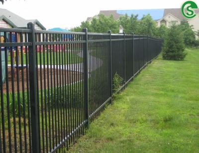 China Assembly decorative garden border fencing design spear top metal fence for sale