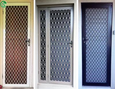 China Anodised Self-Colored Decorative Ultra Aluminum Amplimesh Window Grille for sale