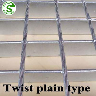 China Light weight 32 x 5 galvanized steel drain floor grating in metal building material for sale