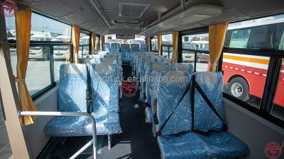 China Medium-Sized Diesel Bus 10-19 Seater Public Transport Buses with Optoinal Chasis for sale