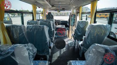 China Medium-Sized Diesel Bus 10-19 Seater Public Transport Buses with Optoinal Chasis for sale