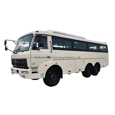 中国 6X6オフロード旅客バス 24-30席 座席容量 10-19 タイヤサイズ 11r18 販売のため