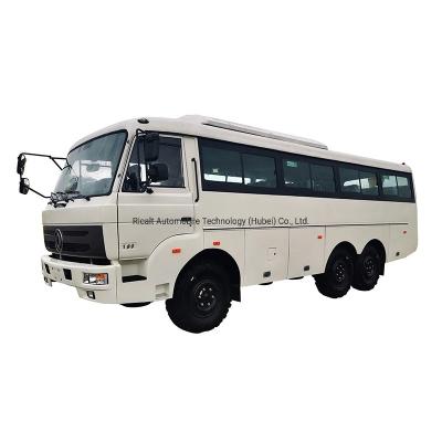Cina 6X6 Awd 8m Auto di lusso 34-30 posti passeggeri Autobus di pendolare per le miniere di giacimenti petroliferi e altro in vendita