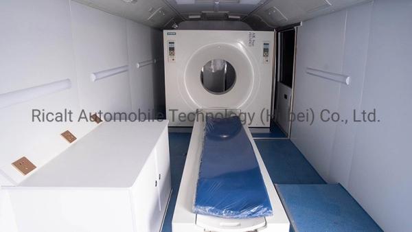 Green Fuel Type 12m Mobile Hospital For Medical Blood Donation And Physical Examination