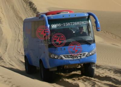 Cina Minibus a cambio manuale 4x4 per 14 passeggeri in condizioni off-road nel deserto in vendita