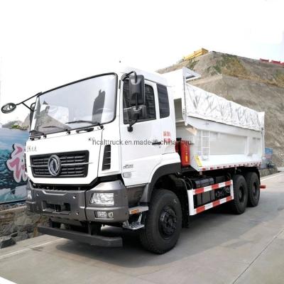 Cina 320 HP Dongfeng 6X4 Dumpper Dump Truck in buone condizioni e numero di cambio 6-12 in vendita