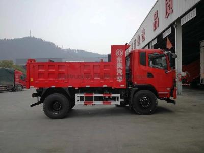 Cina 6-12 Numero di cambio in avanti Dongfeng 4X2 Drive Tipper Truck Dump Truck di medie dimensioni in vendita