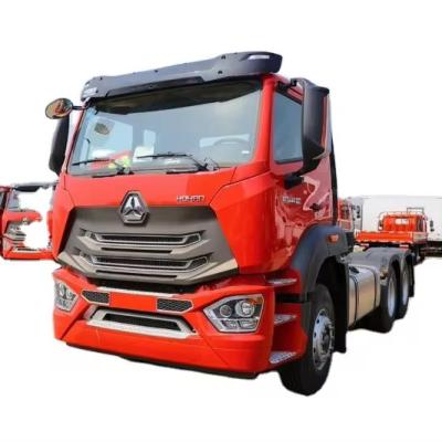 中国 Sinotruk HOWO 中古 6X4 3 アクセル 430 460HP ディーゼルヘッド トラクター トラック トレーラーヘッド 1 販売のため
