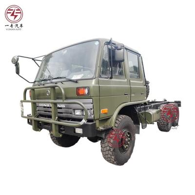 China Manual Window AWD Chassis Trucks LHD Diesel Used 6x6 Cargo Truck Chassis Sales in Africa for sale