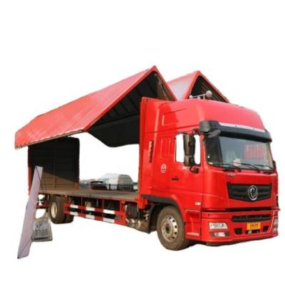 Cina Dongfeng Cummins 245 HP 4x2 camion di carico furgone con 9 marcia in avanti e Euro5 emissione in vendita
