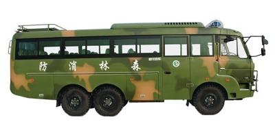 Cina Autobus da avventura all'aperto Dongfeng Autobus da quattro ruote AWD personalizzabile da 25 posti Autobus da quattro ruote con 3155 mm in vendita