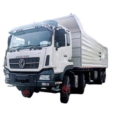 Cina White Heavy Duty DONGFENG 420hp 8x4 12 ruote 15-20T Dump Truck con doppi letti in vendita