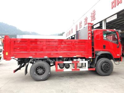 Cina 4X4 10T Mini Dump Truck a sterzo sinistro in ottime condizioni e FAST Gearbox in vendita