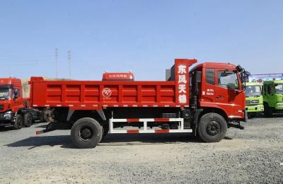 China Fast Gear Box 4X2 Mini Dump Truck para transporte de carga pesada à venda
