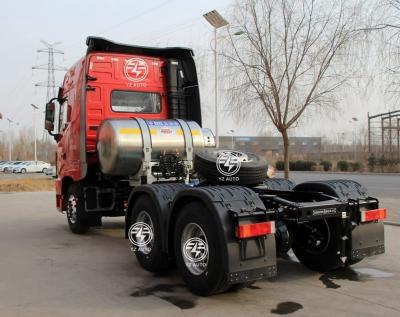 China 3800 1350 mm Base de rodas 6X4 Trator de gás natural Trailers para construção à venda