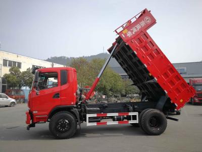 中国 7立方メートルのダンプボックスを持つ13T水力バック傾斜ダンプトラック 販売のため