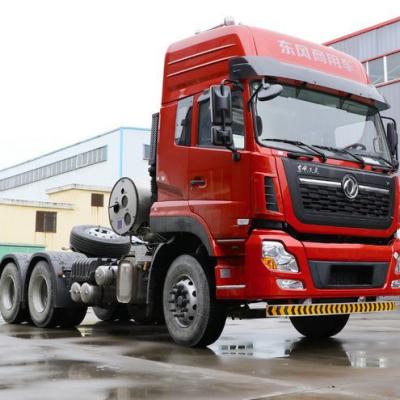 China Model Tractor Trailer Head Truck Dongfeng 6x4 LNG CNG Tractor Truck with Touch Screen for sale