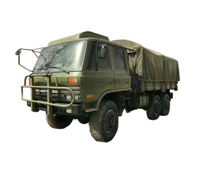 China Dongfeng Euro4 LHD Desert Truck 6x6 Off Road mit Tarpaulin Kamera und Leistung zu verkaufen