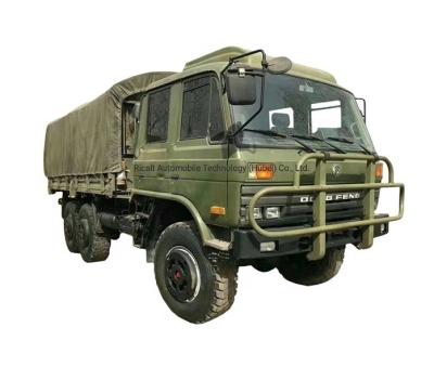 China Dongfeng Euro4 LHD Desert Truck 6x6 Off Road mit Tarpaulin Kamera und Leistung zu verkaufen