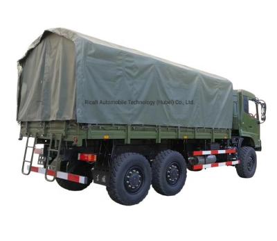 China Dongfeng Euro4 LHD Desert Truck 6x6 Off Road mit Tarpaulin Kamera und Leistung zu verkaufen