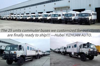 China Kinglong Klg-12 6X6/4X4 LHD/RHD Diesel Bus 16-30 zitplaatsen voor Hubei Advanced Customization Te koop