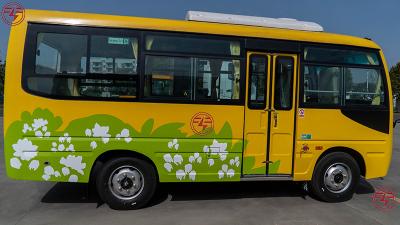 Cina Euro 4 Diesel a emissioni elevate 19 posti LHD RHD Servo Steering Autobus con motore Cummins in vendita
