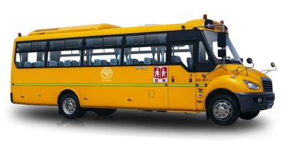 Cina Minibus di medie dimensioni con colore giallo Dongfeng 24-39 posti Euro 4 Standard di emissioni in vendita