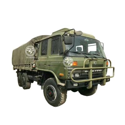 Китай Дорожный грузовик Dongfeng модели 6x6 LHD 2022 года с дизельной брезентой для одно- и двухрядных грузовиков продается