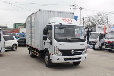 Cina Equipaggiato con touch screen Dongfeng Single Row 4X2 Van Truck per la consegna in vendita