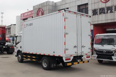 Cina Equipaggiato con touch screen Dongfeng Single Row 4X2 Van Truck per la consegna in vendita