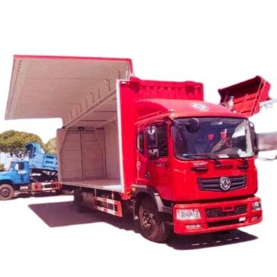 China Made in Cargo 5Tons Truck Original DFAC Light 3Tons tot 5Tons Cargo Truck met 6 banden Te koop