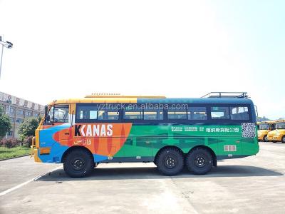 中国 30人乗り 高級リプーチャード ダンフェン 6X6 オフロード バス 4 6L エンジン容量 販売のため