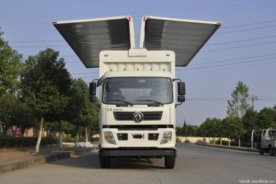 Cina Dongfeng 4x2 Wingspan Light Truck Duty Fence Cargo Truck con motore da 180 CV carico utile di 10 t in vendita