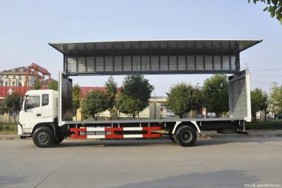 Cina Dongfeng 4x2 Wingspan Light Truck Duty Fence Cargo Truck con motore da 180 CV carico utile di 10 t in vendita