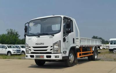 China 1-10t Capacity Radial Tire Design 170 HP 4.08m Single Row Van Light Truck Mini Cargo Truck for sale