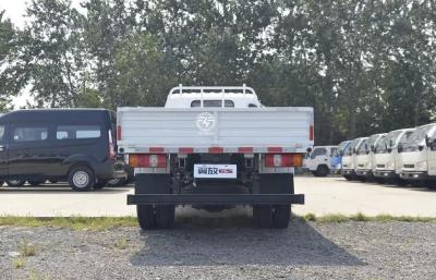 China 1-10t Capacity Radial Tire Design 170 HP 4.08m Single Row Van Light Truck Mini Cargo Truck for sale